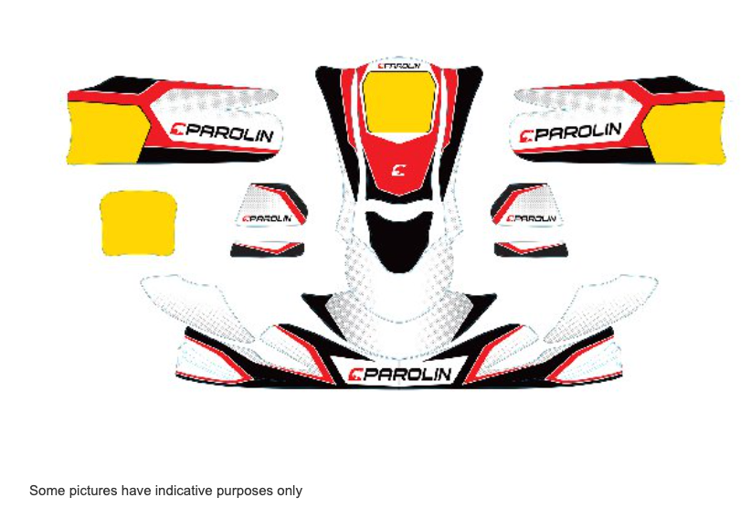 PAROLIN MOTORSPORT STICKER KIT FULL SIZE 2025 – Parolin Store USA