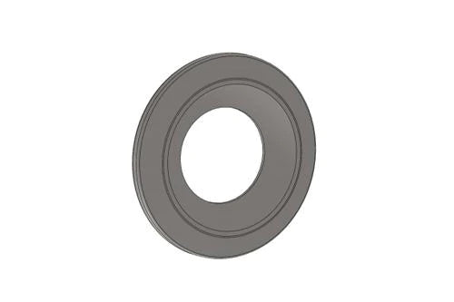 ROUNDED WASHER FOR STUB AXLE - BURNISHED – Parolin Store USA